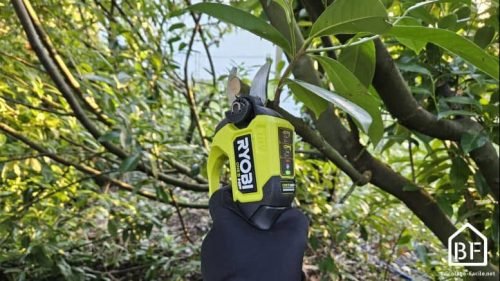 Sécateur Ryobi RY18SCXA-0 : Test / Avis & Meilleur Prix
